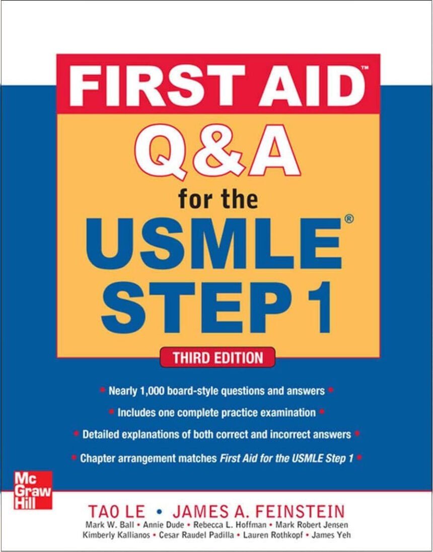 First Aid Q&A for the USMLE Step 1 3rd Edition - Book Bazar Online