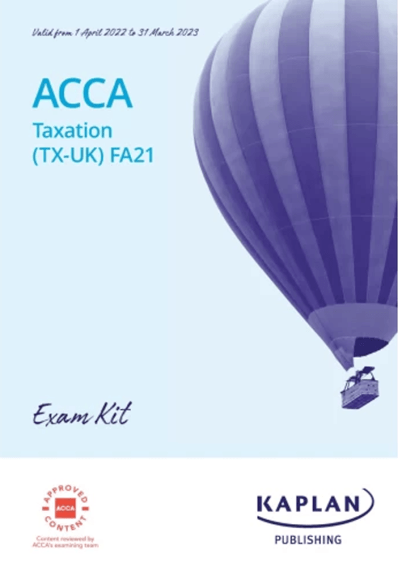 Latest Kaplan ACCA Books in Pakistan
